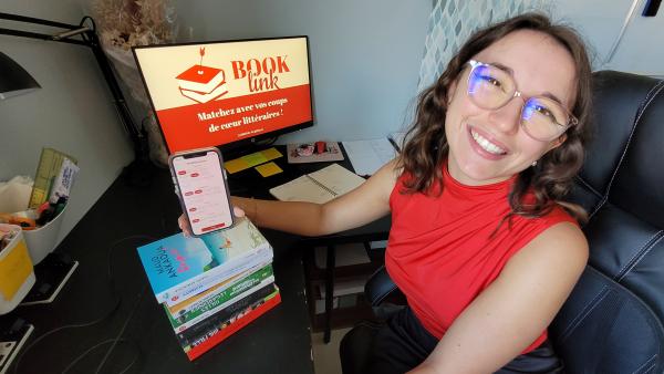 Booklink, le "Tinder" des livres | Bref Eco