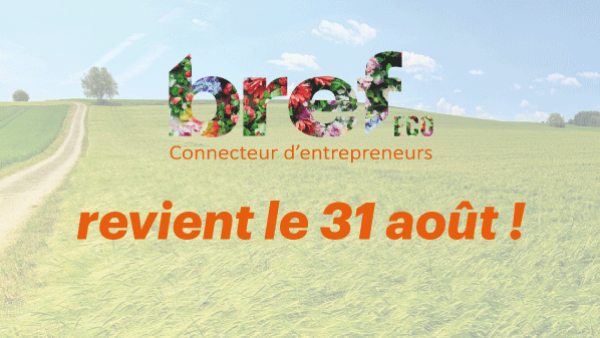 Message de la rédaction : Bref Eco vous souhaite de belles vacances ...